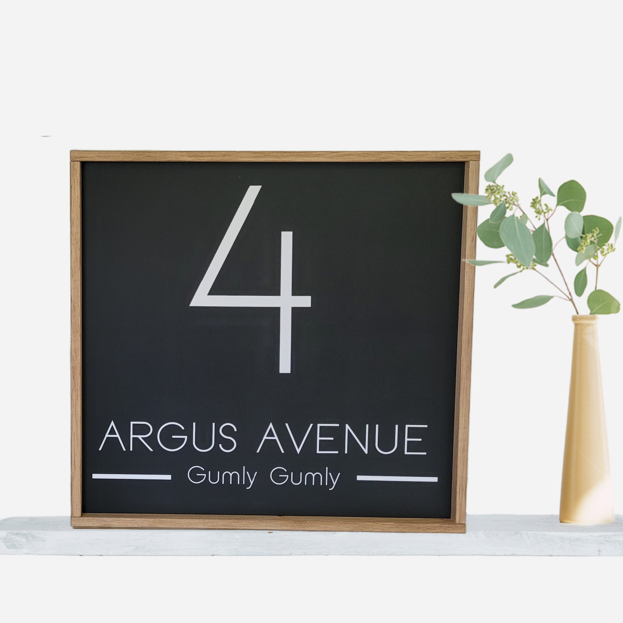 Home address sign | Oak & Olive Boutique