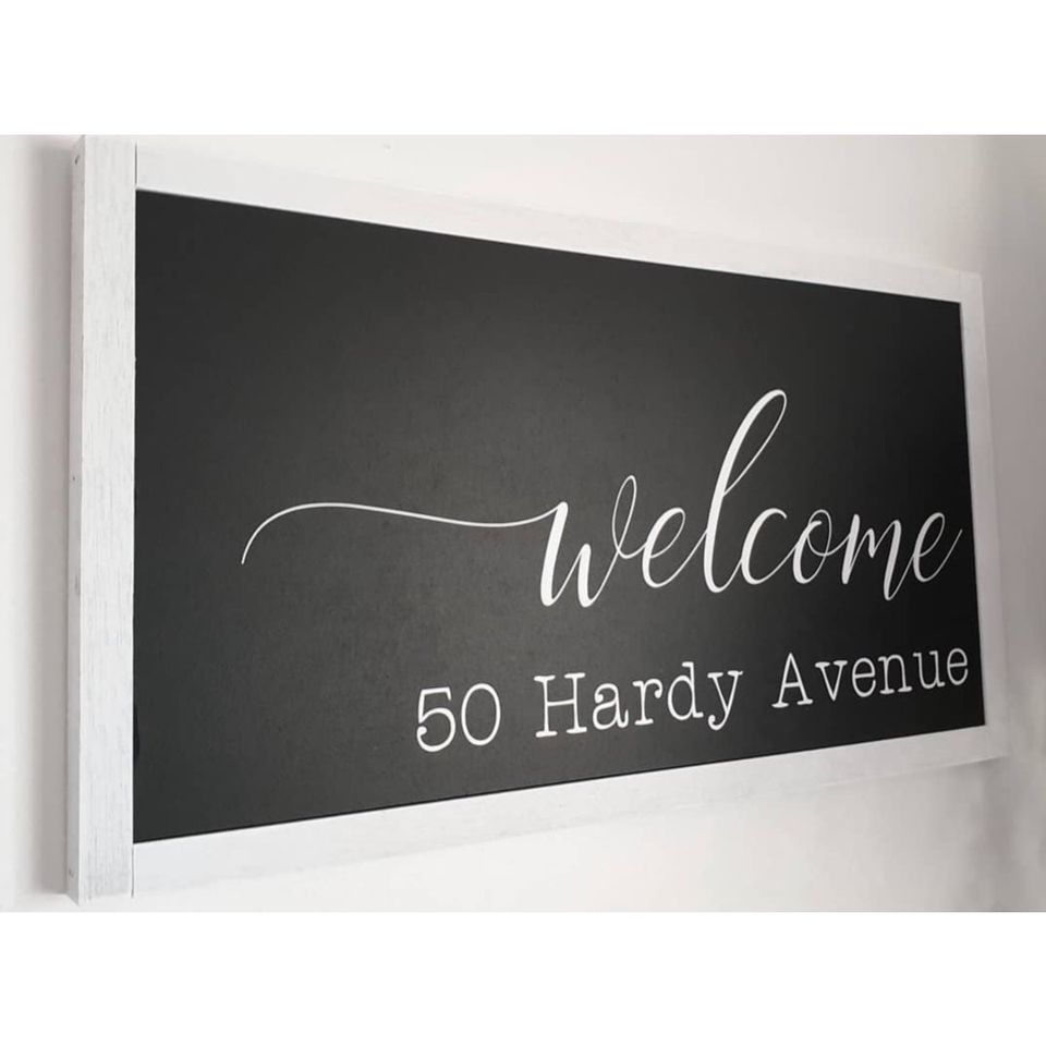 Home welcome sign | Oak & Olive Boutique